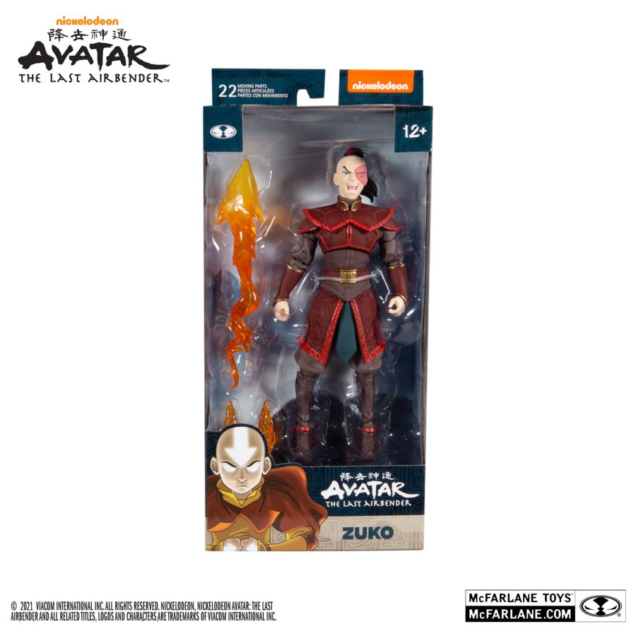 AVATAR The LAST AIRBENDER – PRINCE ZUKO 7″ FIGURE (w01) – Impact Comics