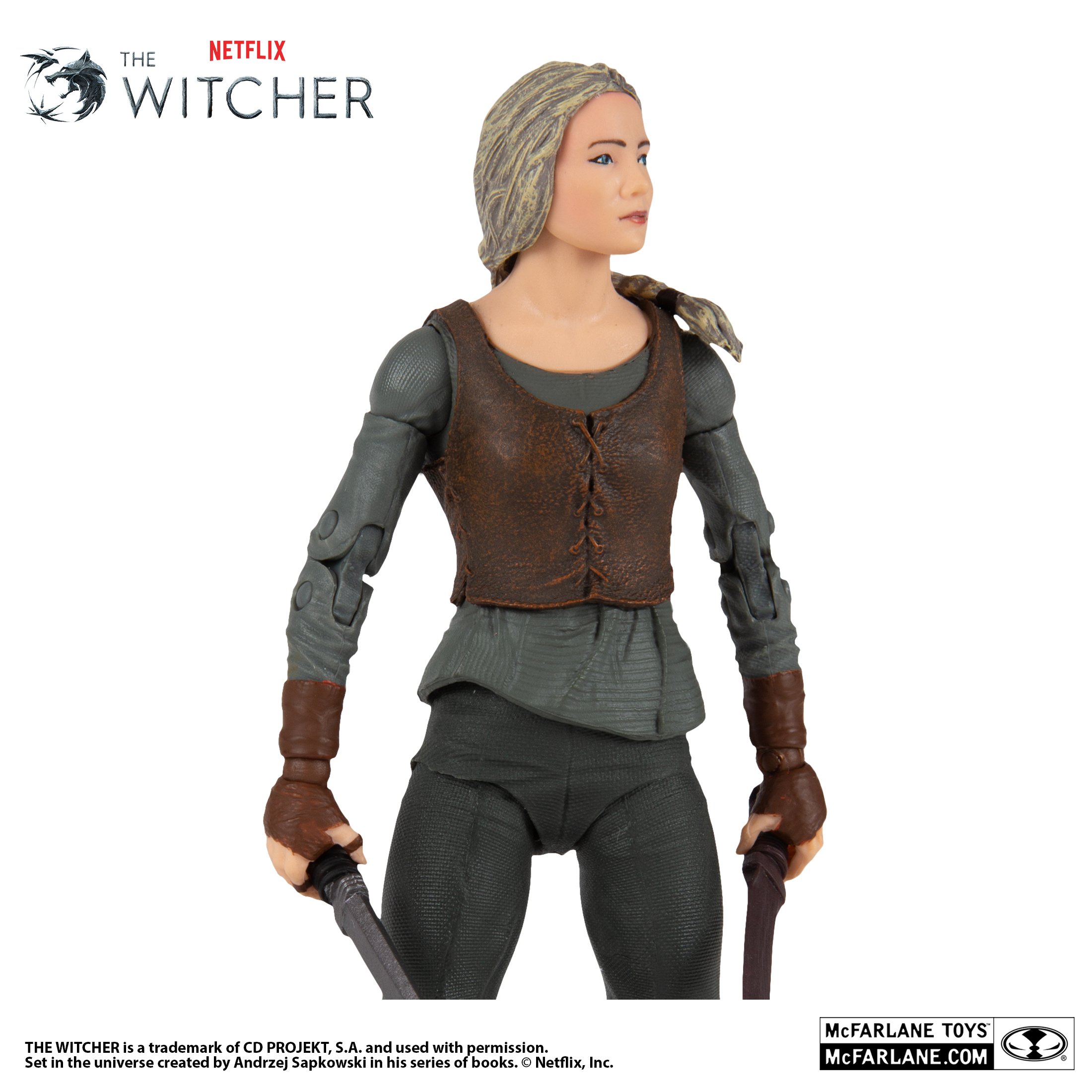 WITCHER (NETFLIX) CIRI (Season 2) 7" Action Figure - Impact Comics