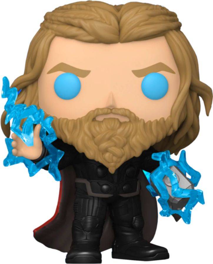 Pop Marvel AVENGERS 4: Endgame - THOR (With Lightning/Glow) Vinyl ...