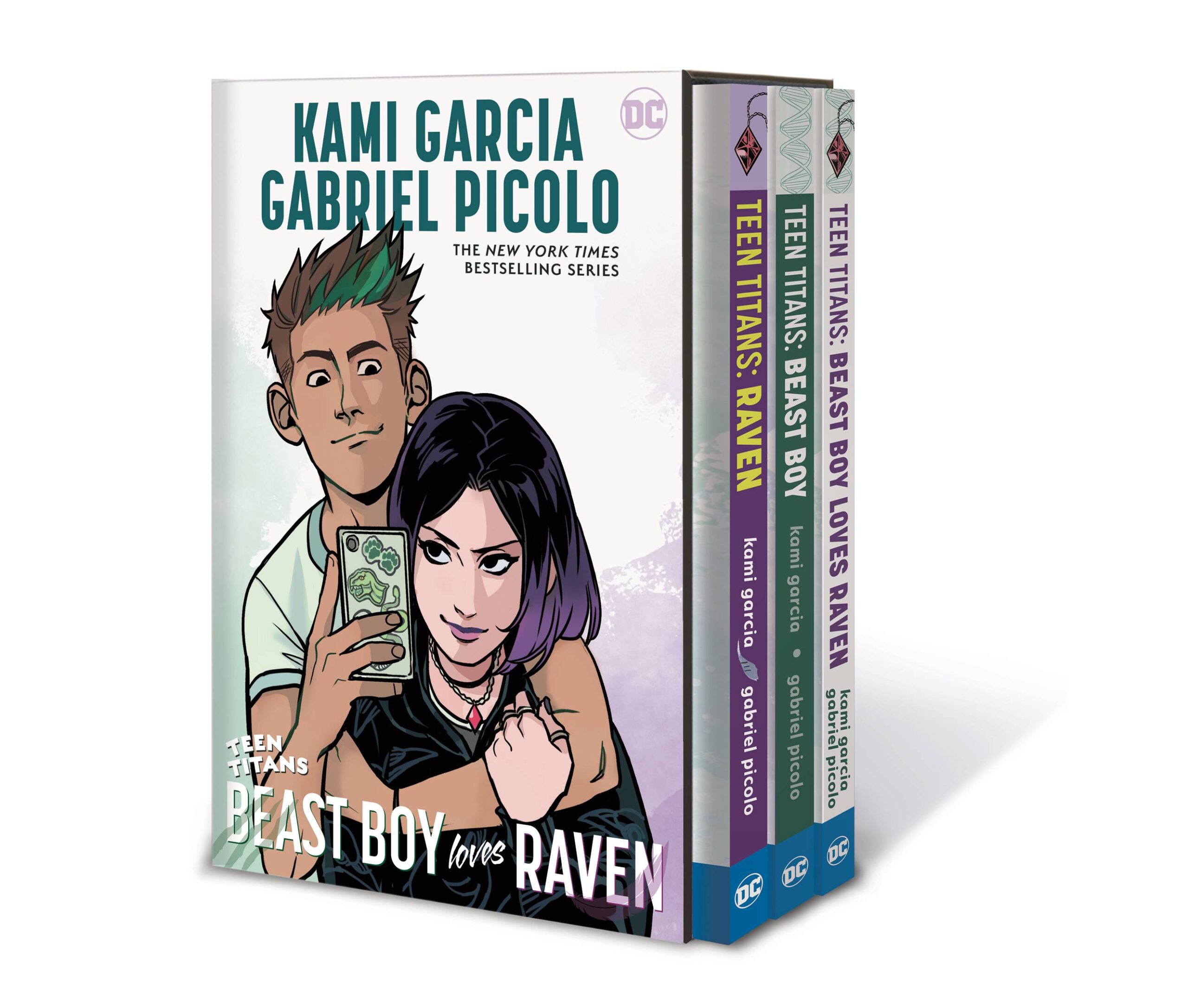 TEEN TITANS RAVEN BEAST BOY and BEAST BOY LOVES RAVEN Box Set - Impact ...