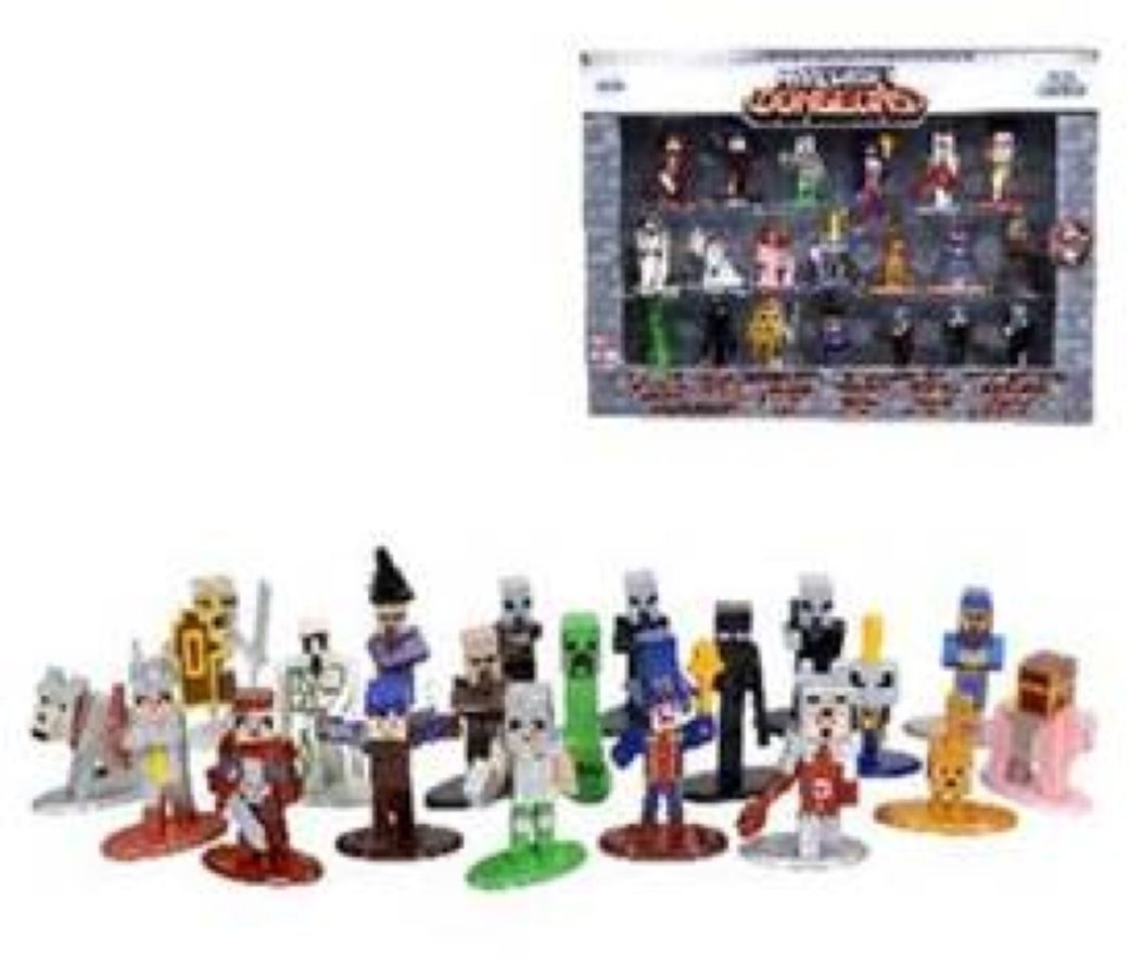 MINECRAFT – Nano Metalfigs 20-Pack Wave 04 – Impact Comics