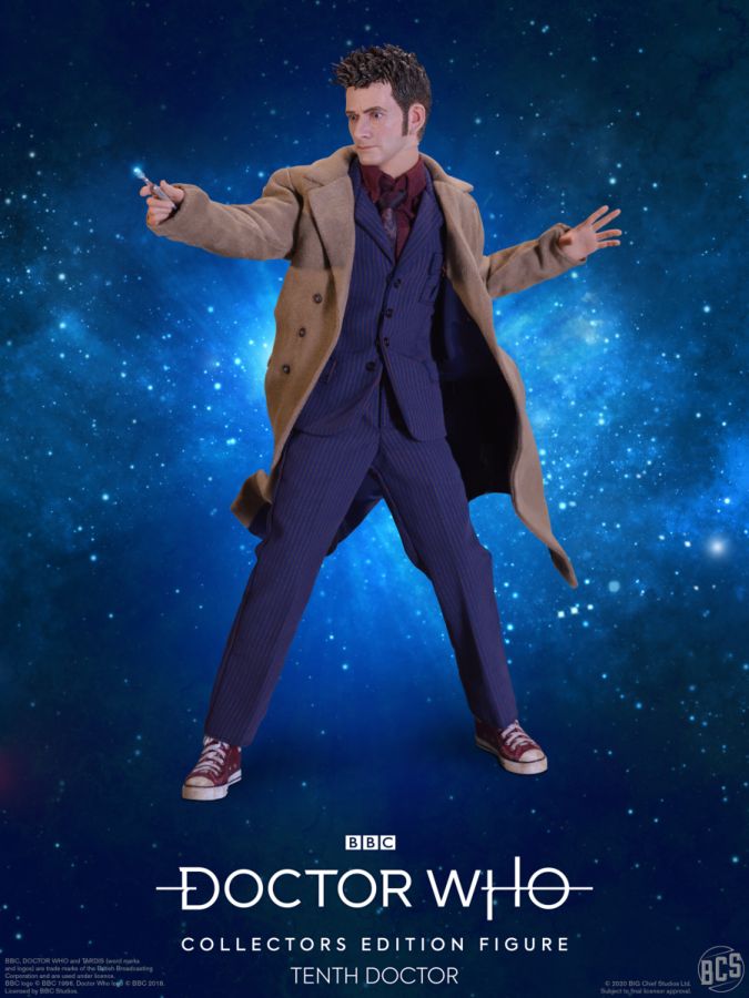 DR WHO - 10th DOCTOR Special Edition 1:6 Scale 12" Action Figure ...