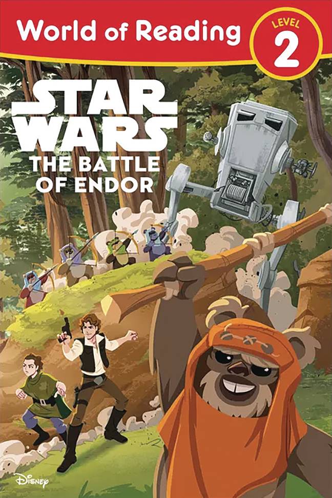 WORLD OF READING Level 2 STAR WARS Battle of Endor SC - Impact Comics
