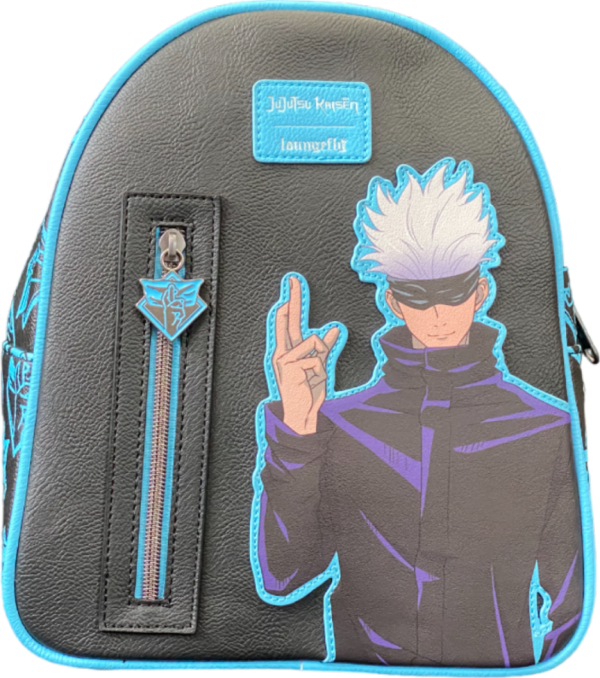 LoungeFly JUJUTSU KAISEN - SATIRU GOJO (Character) Mini Backpack ...