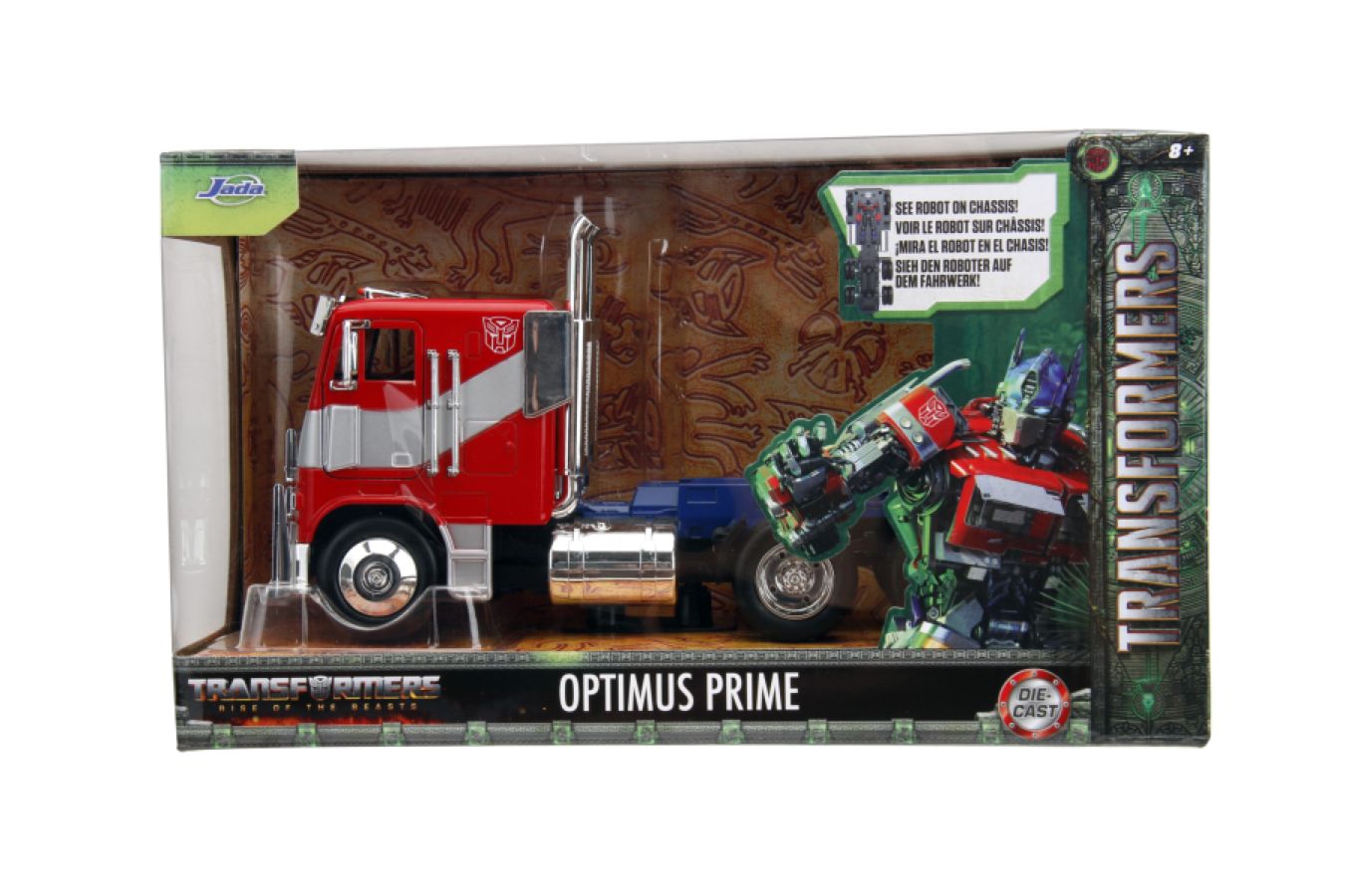 TRANSFORMERS (2023 Rise of the Beasts) – OPTIMUS PRIME 1:24 Scale Die ...