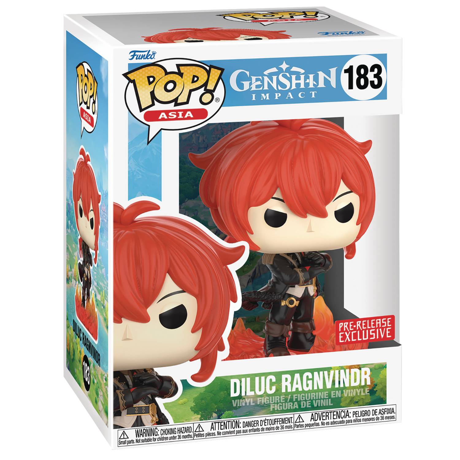 POP Asia GENSHIN IMPACT - DILUC RAGNVINDR Vinyl Figure [183] - Impact ...