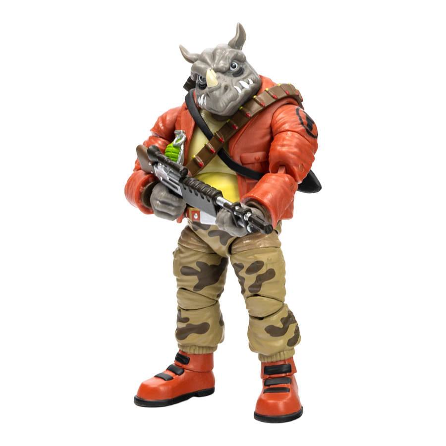 TMNT - ROCKSTEADY Street Thug (Comics) 5" BST AXN Figure - Impact Comics