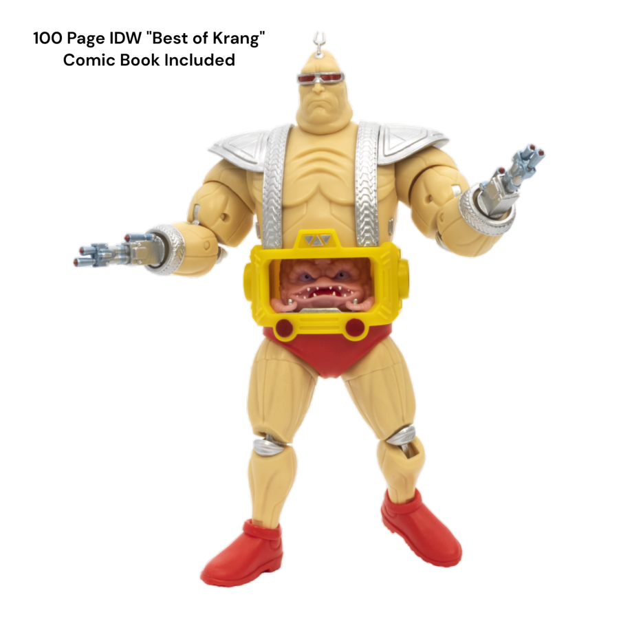 TMNT – KRANG w/ Android Body (Comics) XL BST AXN Figure w/ Comic ...