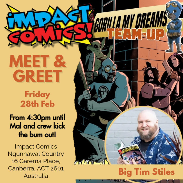 Big Tim Stiles Meet & Greet – Impact Comics