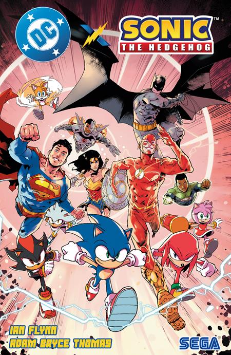 DC x SONIC The HEDGEHOG (Ian Flynn & Adam Bryce Thomas) TP – Impact Comics