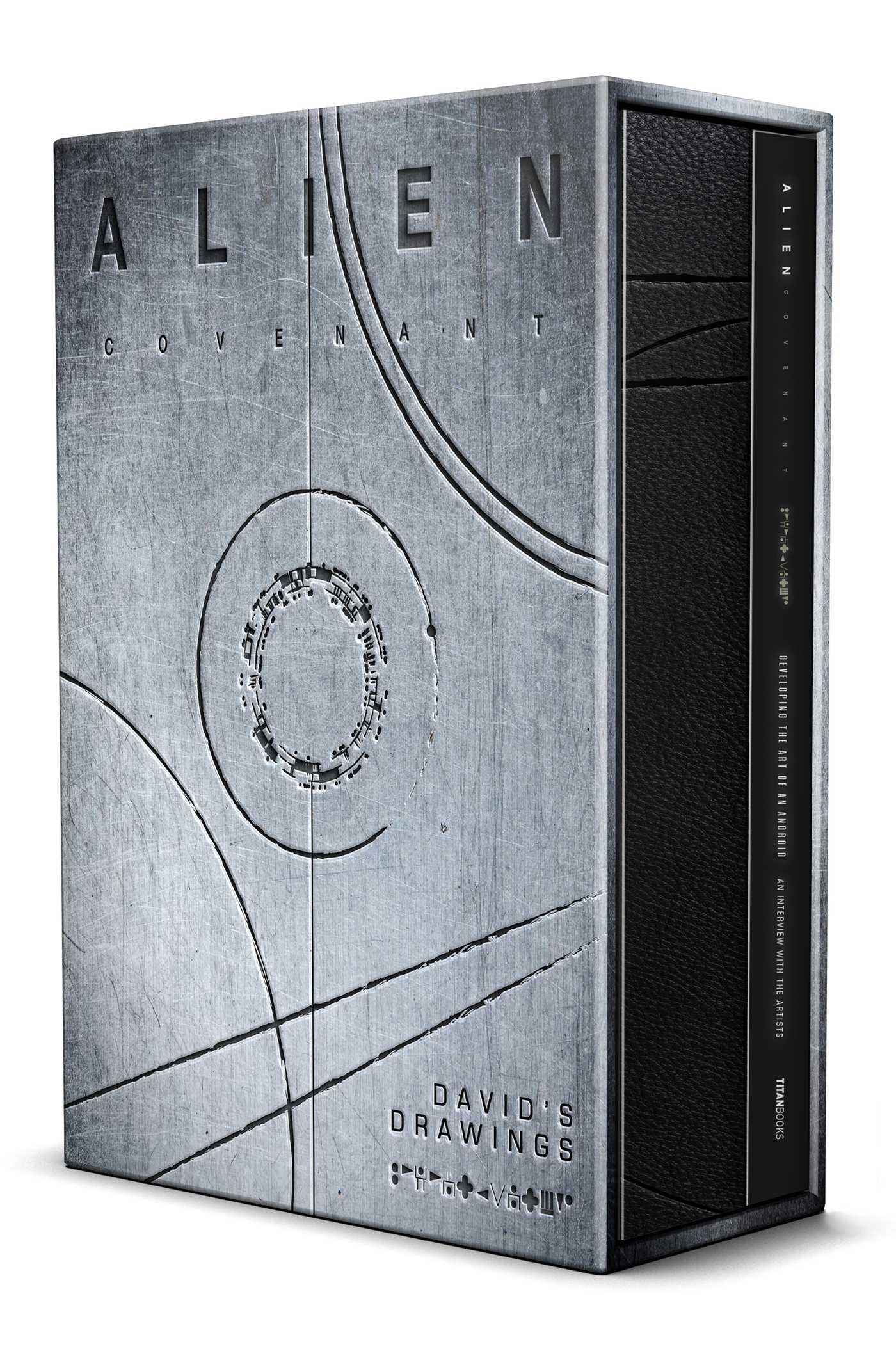 ALIEN Covenant DAVID’S DRAWINGS Slipcase HC – Impact Comics